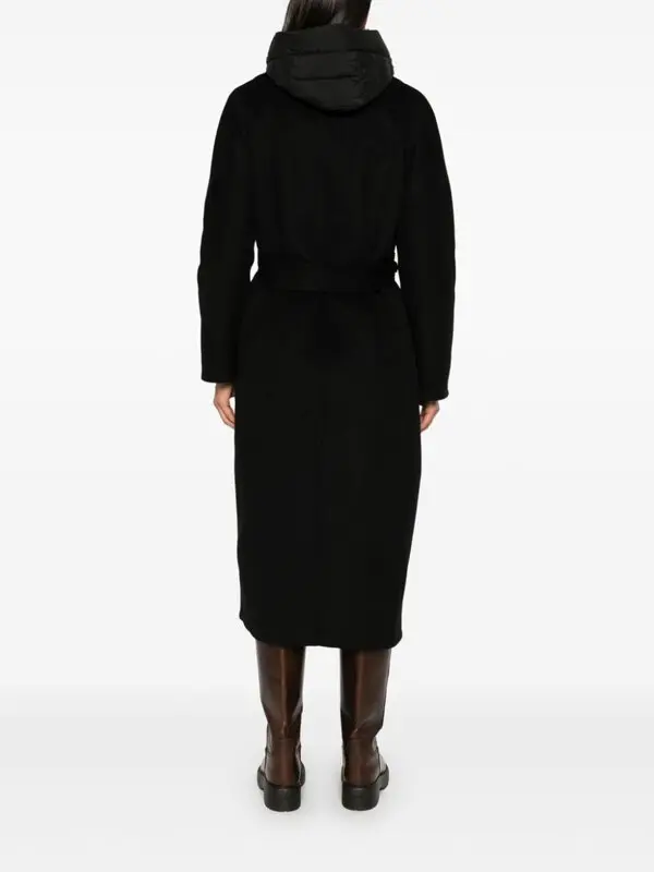 MOORER Olivie Mid-length Coat - Black