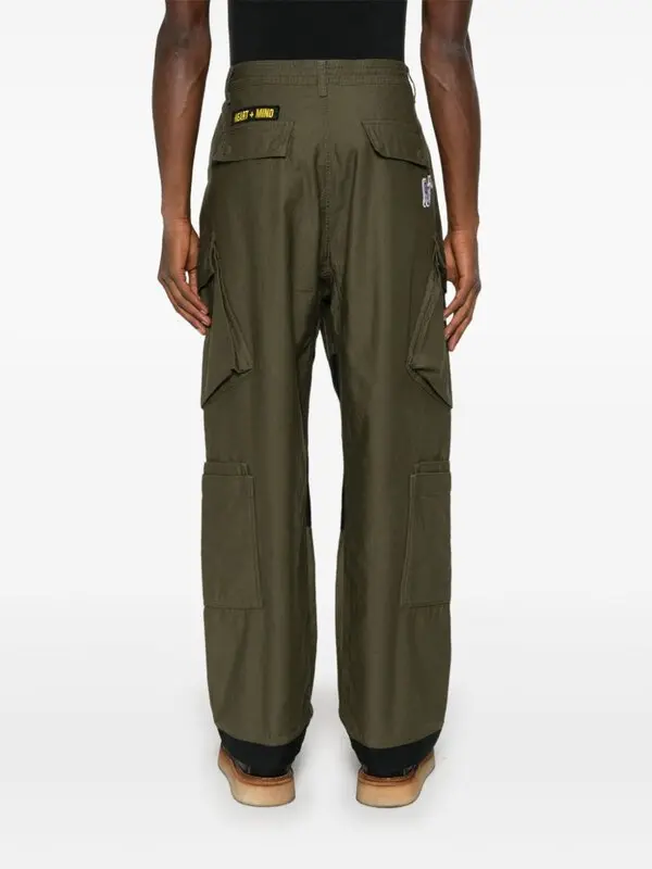 BILLIONAIRE BOYS CLUB Patch Cargo Trousers
