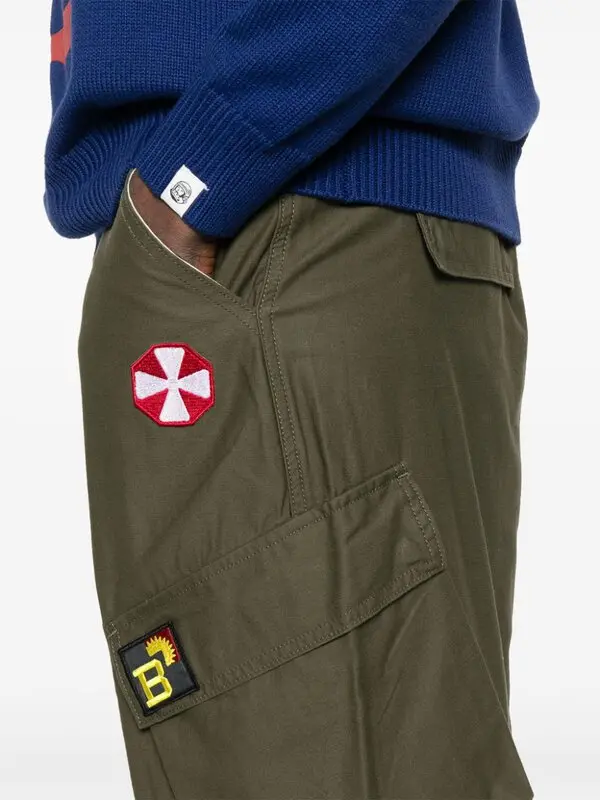 BILLIONAIRE BOYS CLUB Patch Cargo Trousers