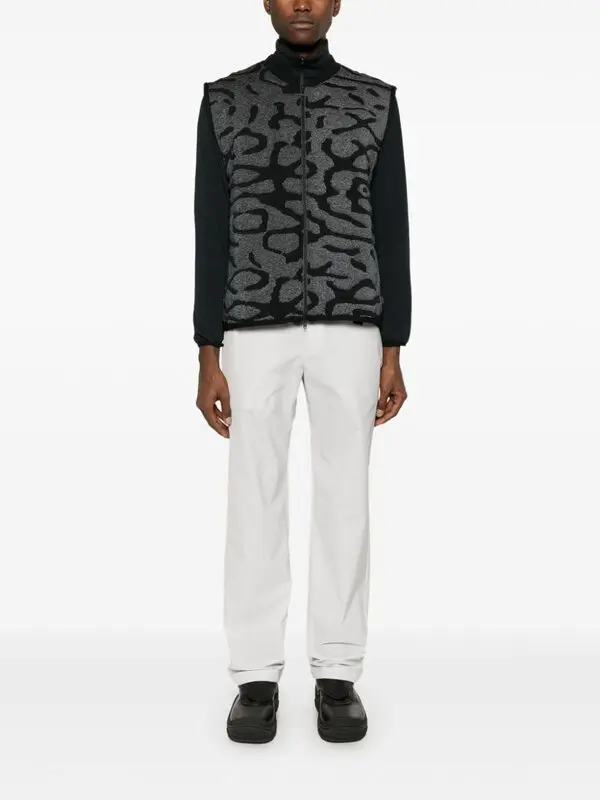 Y3 Patterned Jacquard Gilet