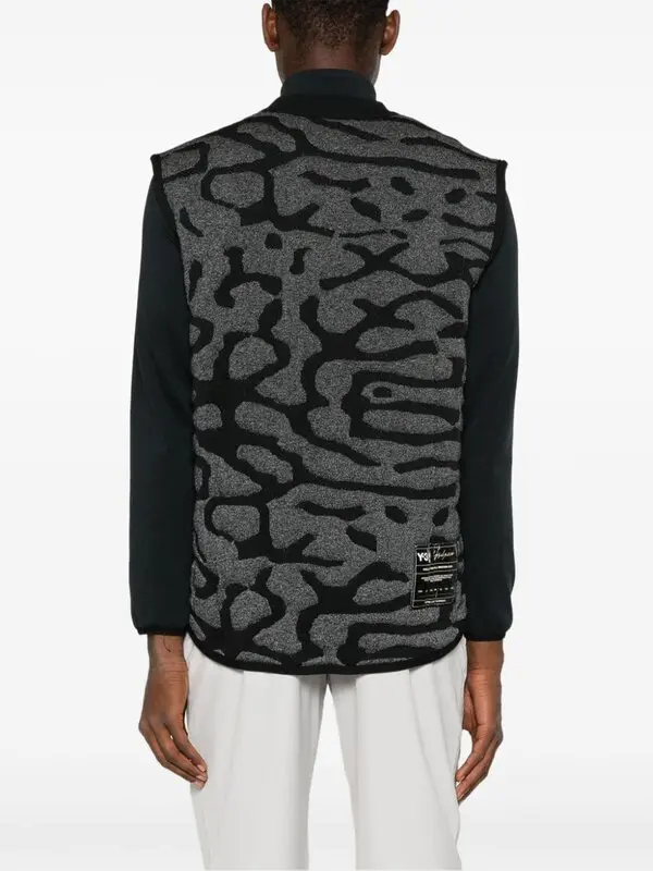 Y3 Patterned Jacquard Gilet