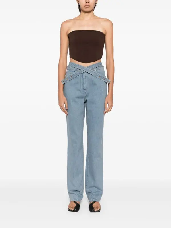 Paris Georgia Jo Straight-leg Jeans