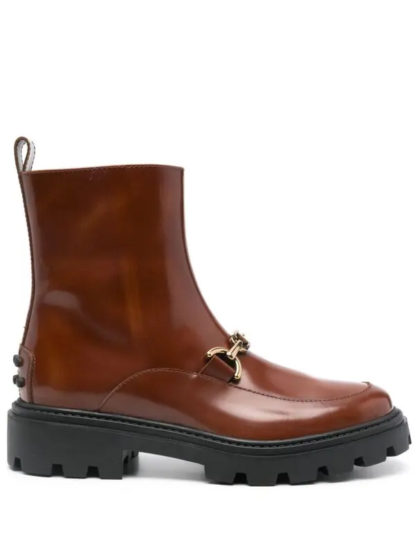 TOD'S Leather Ankle Boots