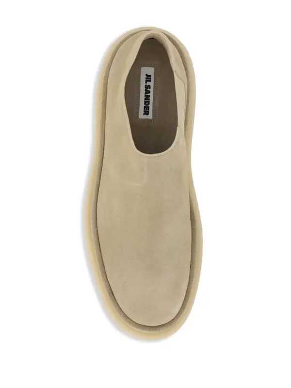 JIL SANDER Suede Loafers