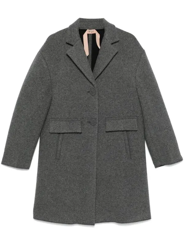N°21 Single-breasted Coat