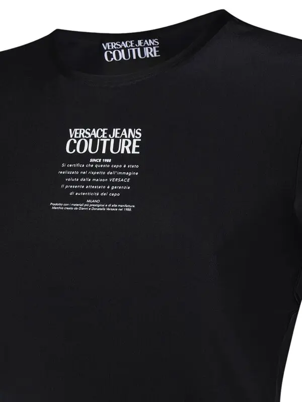 Versace Logo-print T-shirt - Black