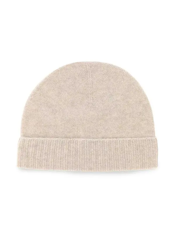 Le Kasha Cashmere Beanie - Neutrals