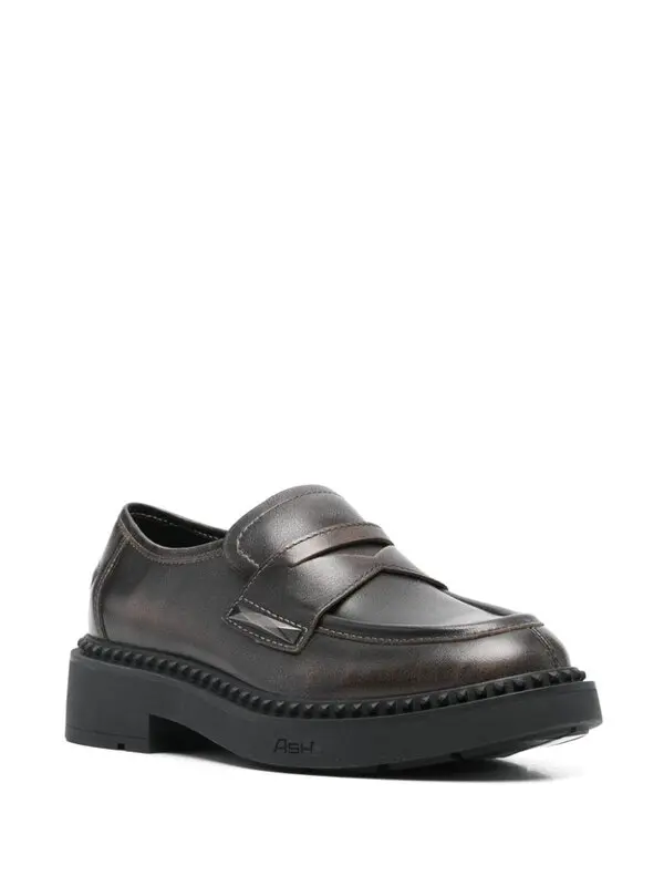 Ash Medusa Loafers - Black