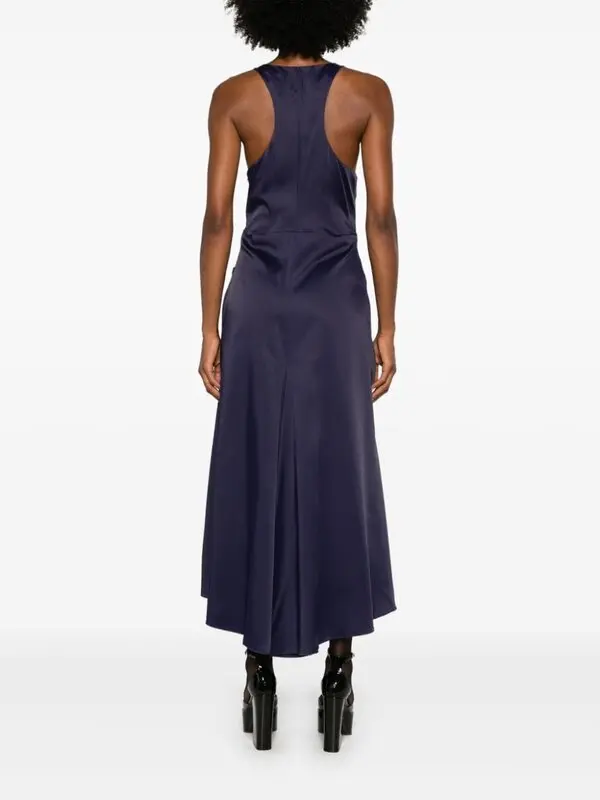Victoria Beckham Pleated Maxi Dress