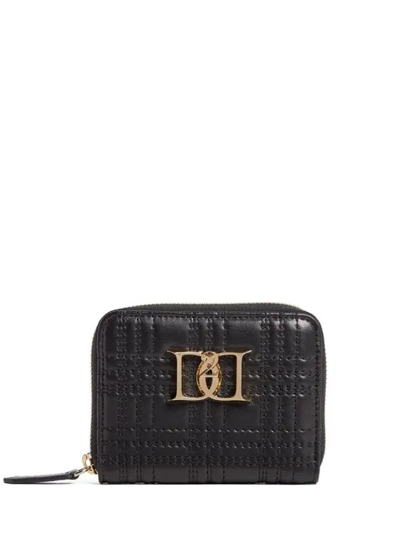 Dsquared2 Logo-plaque Leather Wallet - Black