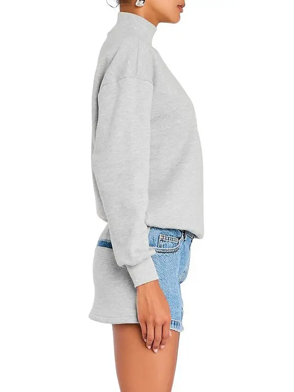 Seroya Marley Terry Denim Sweater Dress - River | Editorialist
