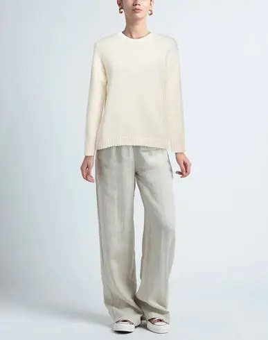 Alpha Studio Crewneck Sweater - White