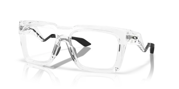 Oakley Square Frame Eyeglasses - Polished Clear