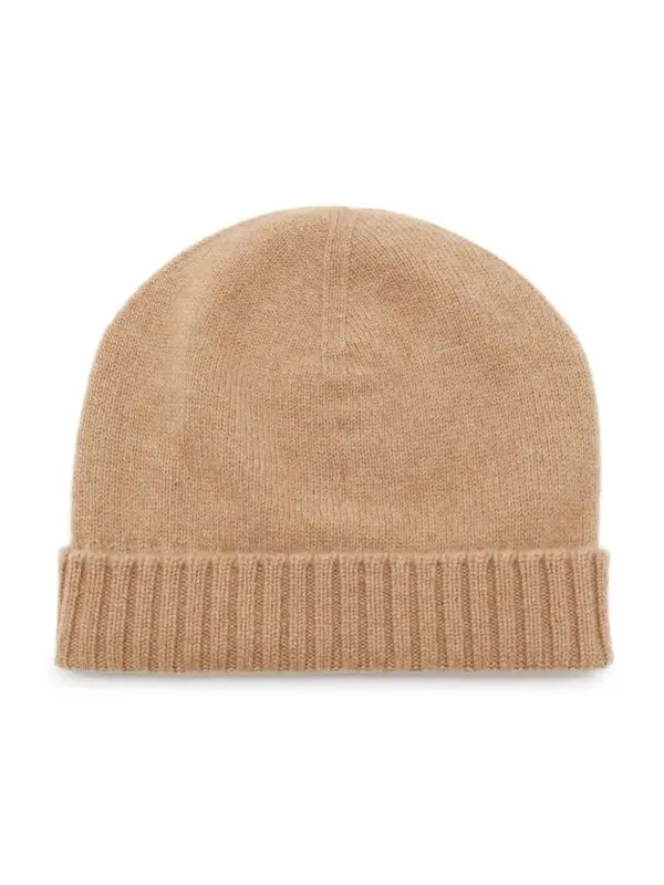 Malo Fine-knit Cashmere Beanie - Neutrals