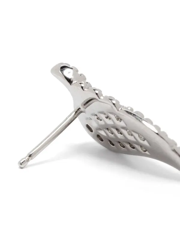 Zadig&Voltaire Rock Earrings With Rhinestone Embellishments