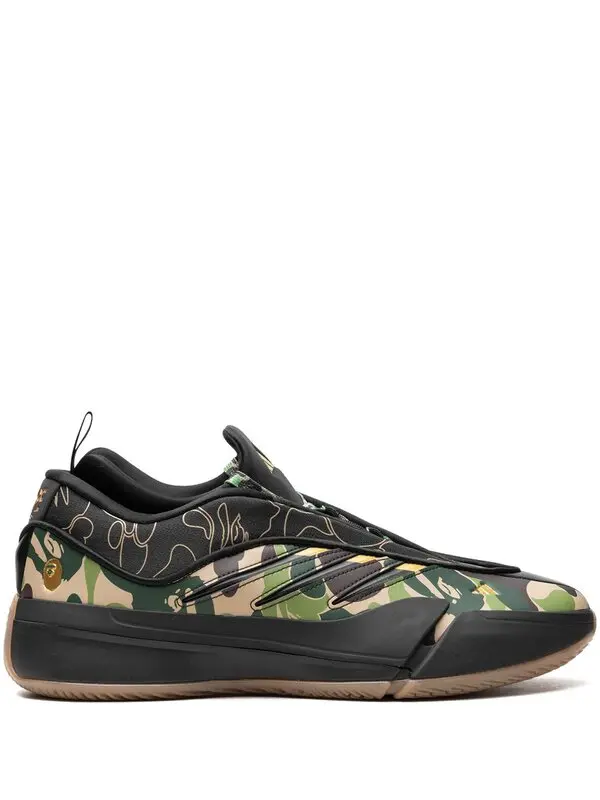 Adidas X Bape Dame Camo Sneakers - Black