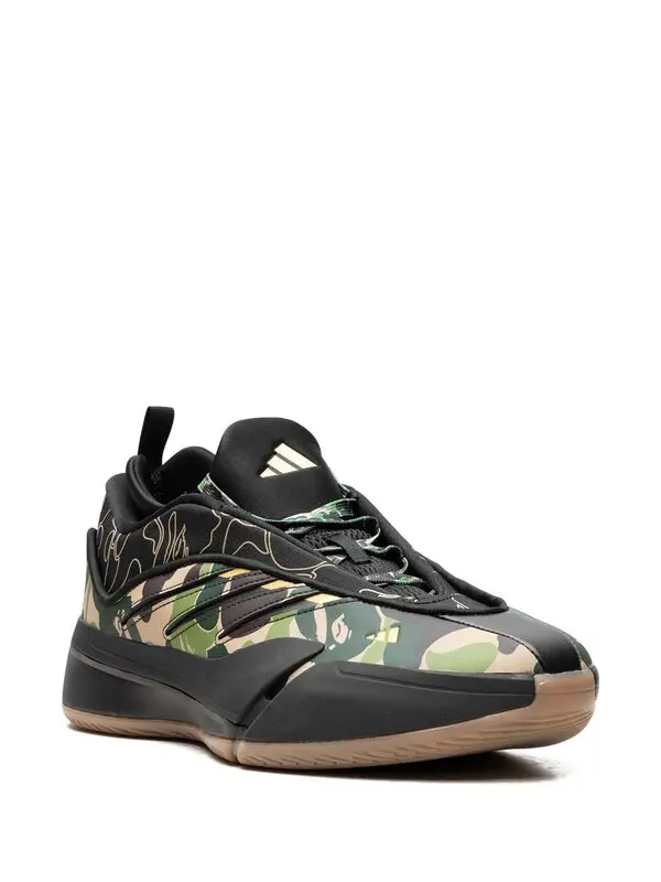 Adidas X Bape Dame Camo Sneakers - Black