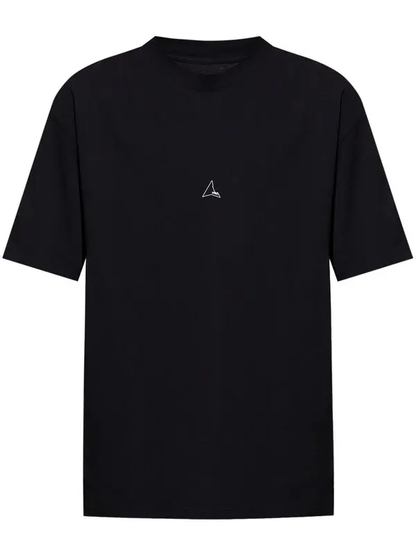 ROA Logo-print T-shirt - Black