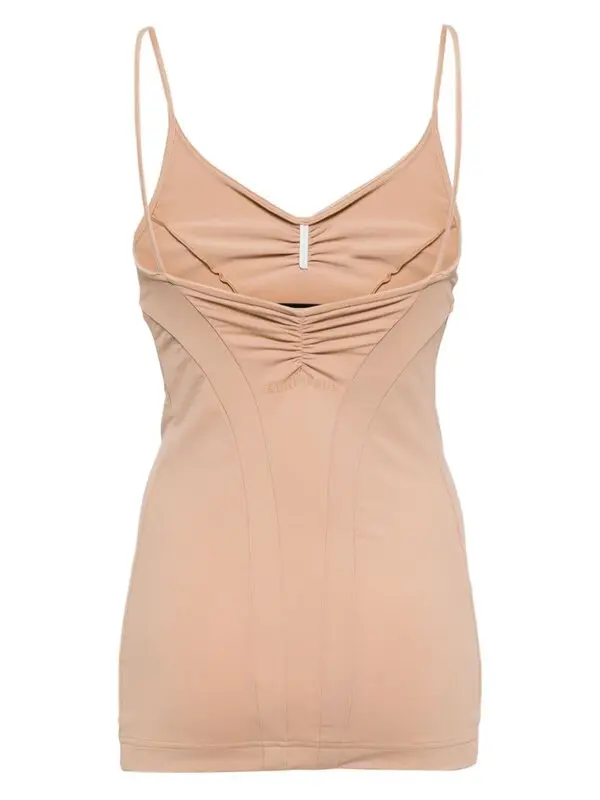 ALAINPAUL V-neck Gathered Top