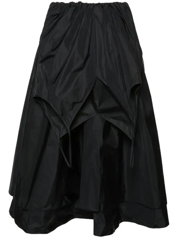 ALAINPAUL Pina Layered Midi Skirt