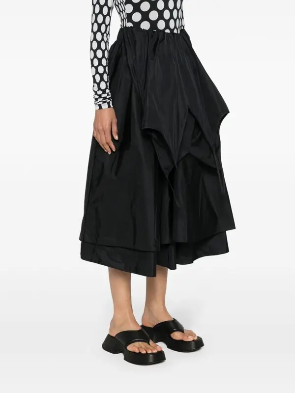 ALAINPAUL Pina Layered Midi Skirt