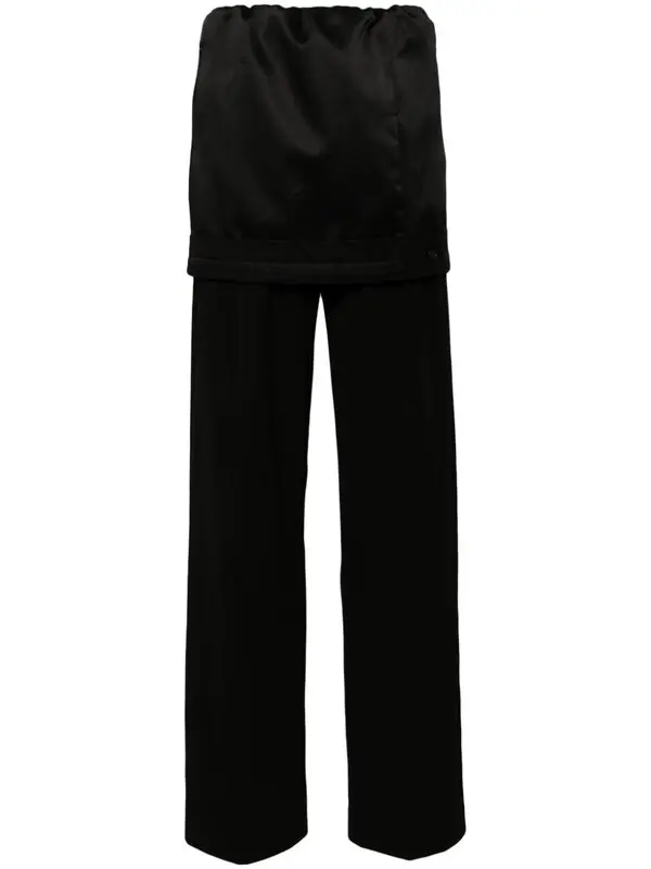 ALAINPAUL Layered Wool Track Pants