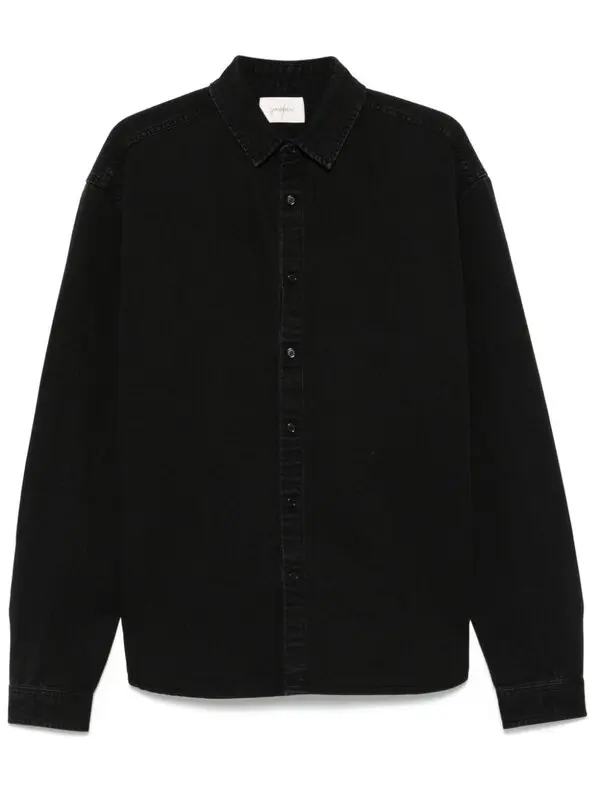 Saint Laurent Cassandre Shirt - Black