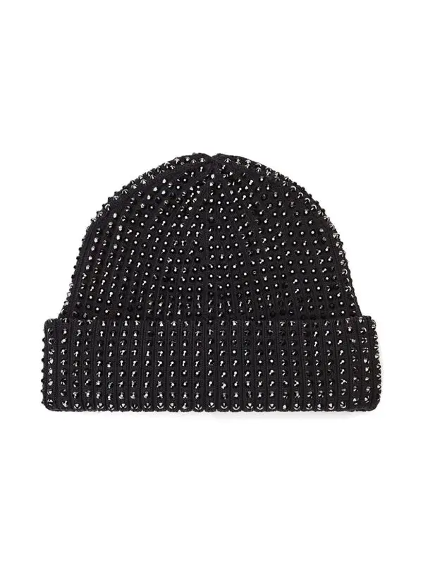 Alexander Wang Crystal-embellished Beanie