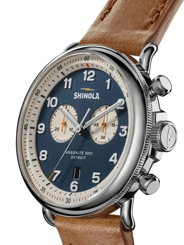 Shinola Canfield Chronograph 43mm - Blue