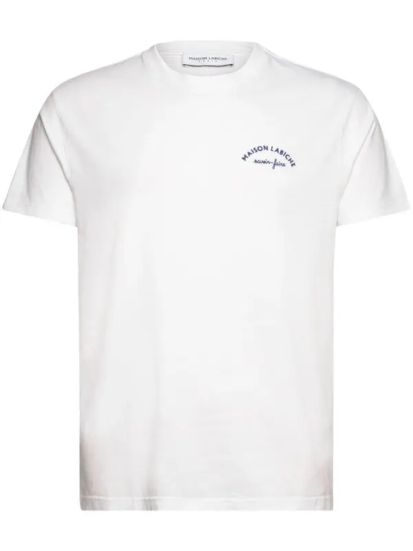 Maison Labiche Embroidered Logo T-shirt