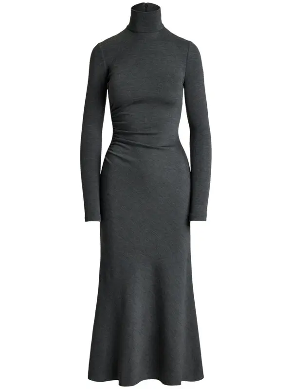 ralph lauren long sleeve jersey dress Surplice Jersey Dress