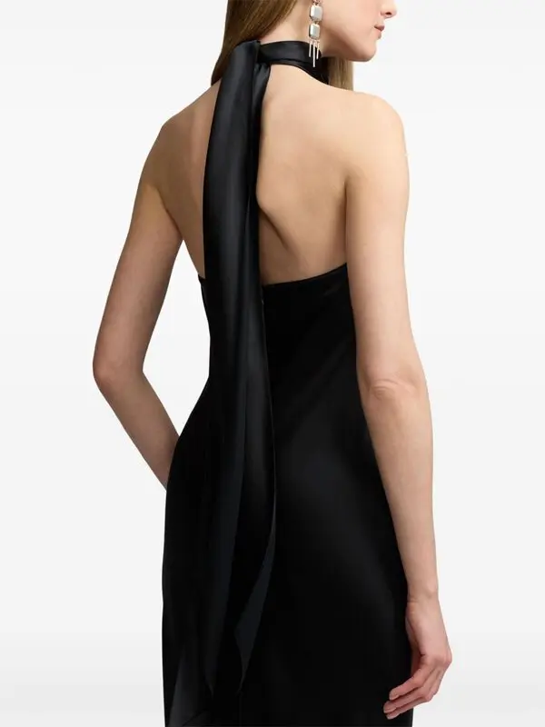Ralph Lauren Satin-finish Gown - Black