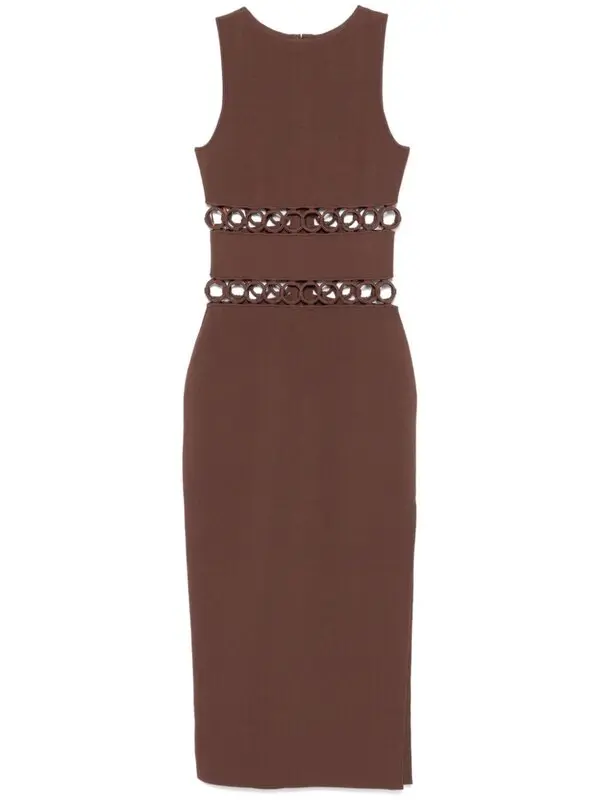 Cult Gaia River Midi Dress - Brown
