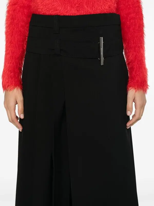 Alexander McQueen Pleated Midi Skirt