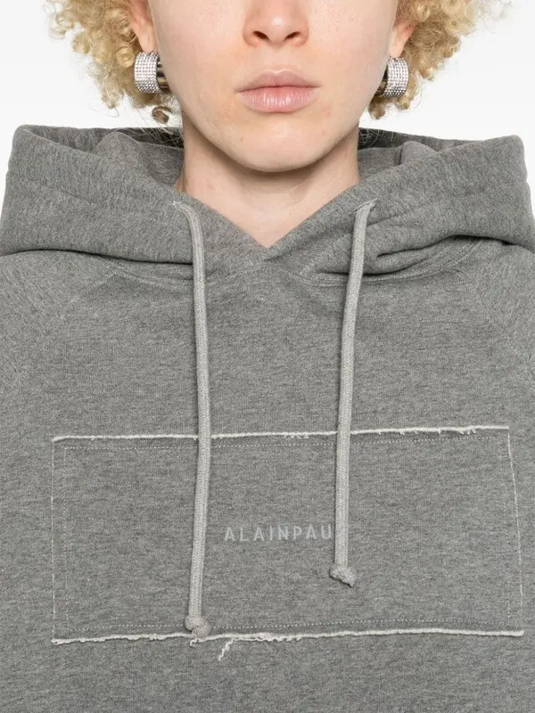 ALAINPAUL Logo-patch Hoodie