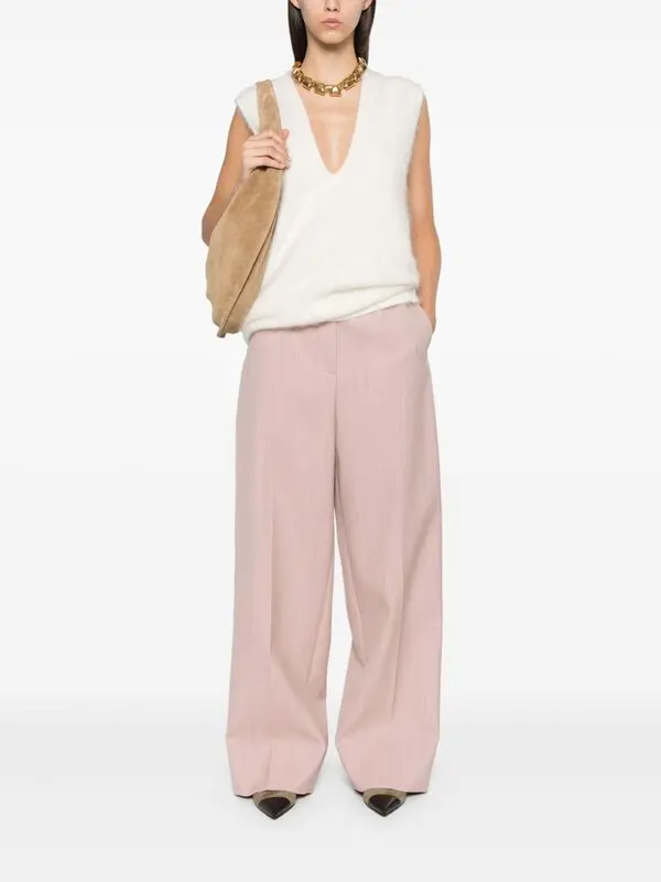 Stella McCartney Low-waist Straight-leg Trousers