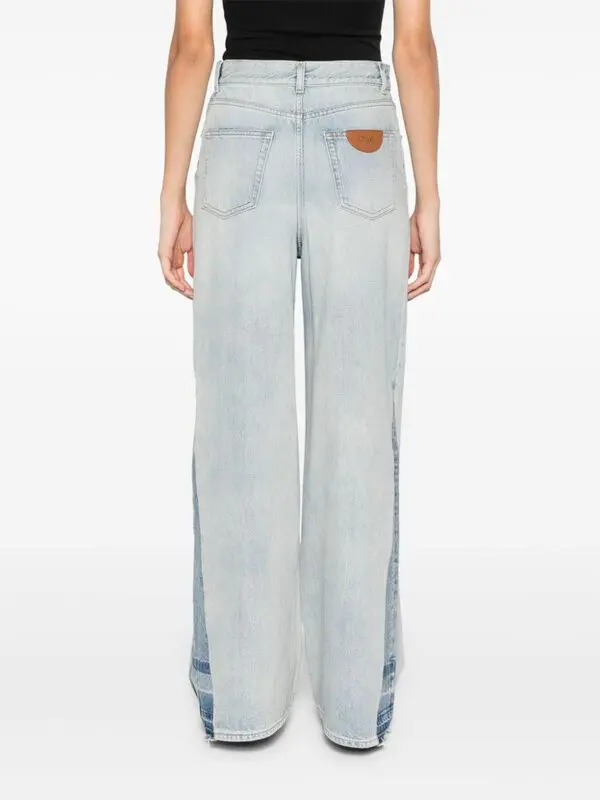 Chloé High-rise Wide-leg Jeans