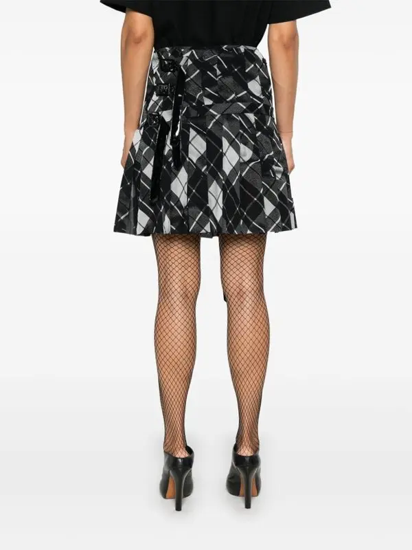 JEAN PAUL GAULTIER Plaid Mini Skirt