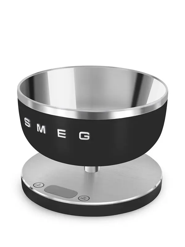 SMEG Logo-lettering Digital Kitchen Scale - Black