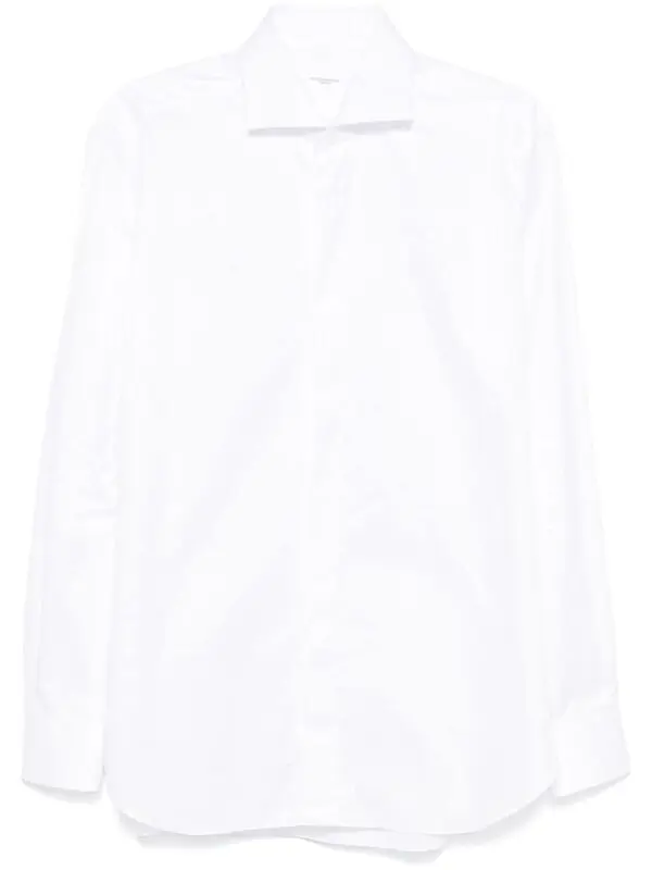 BARBA NAPOLI Cotton Shirt - White