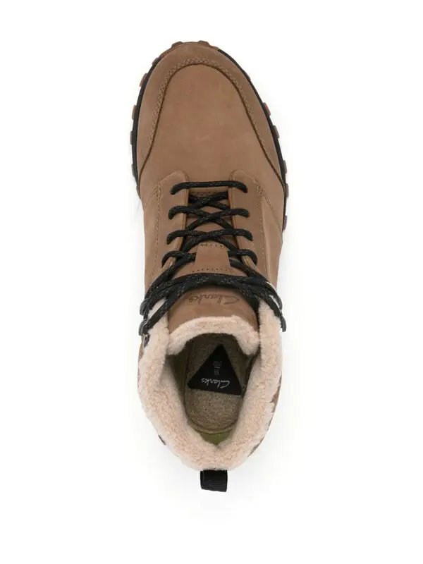 Clarks Trek Up Lace-up Hiking Boots - Brown
