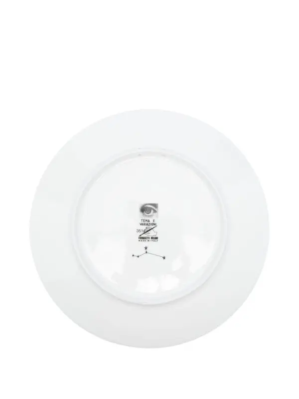 FORNASETTI Tema E Variazioni N.351 Cancer Wall Plate - White