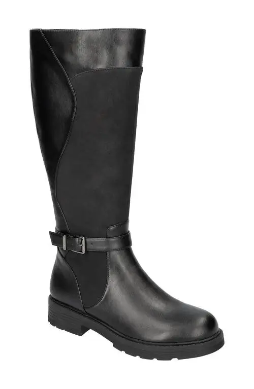 EASY WORKS BY EASY STREET Erica Equestrian Boots - Black