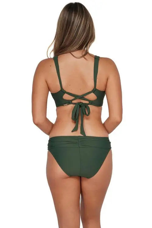 SUNSETS Elsie D Cup Bikini Swimsuit Top - Island Green