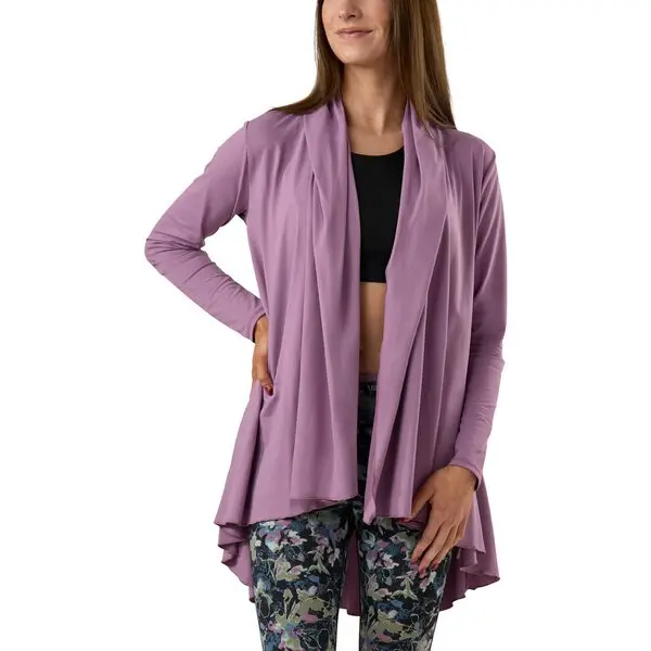 UV SKINZ Hooded Resort Wrap - Grape