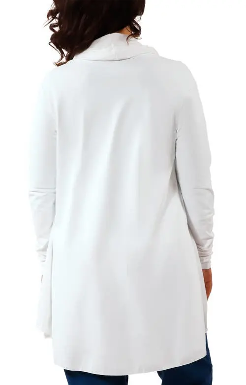 UV SKINZ Hooded Resort Wrap - White