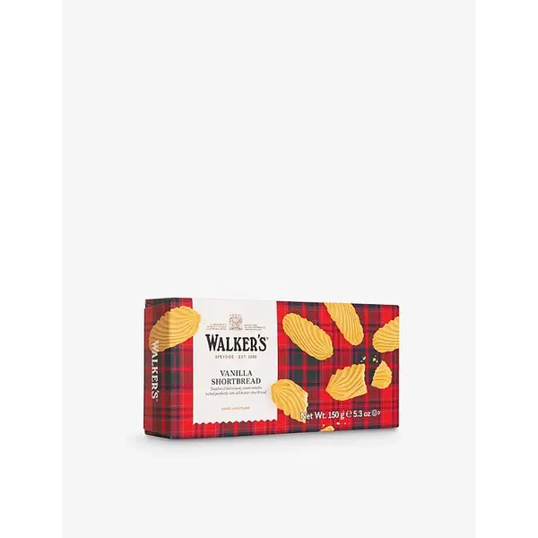 WALKERS Vanilla Shortbread Biscuit Selection Box 150g