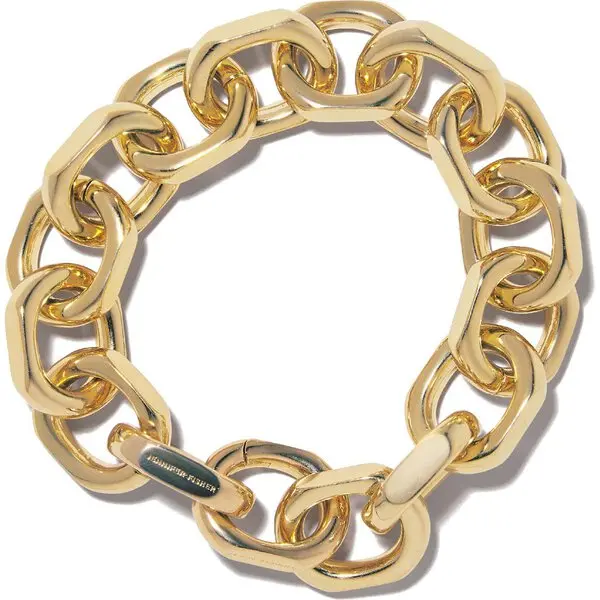 JENNIFER FISHER Small City Link Bracelet - Gold