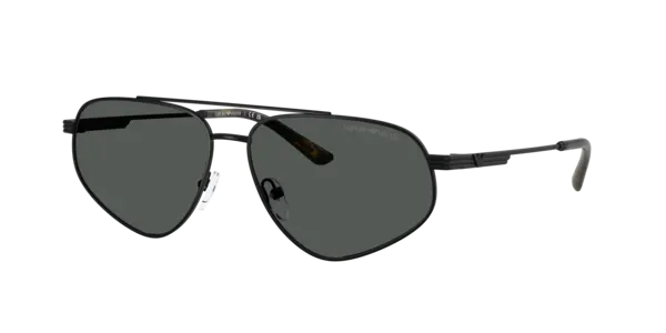 Emporio Armani Aviator Sunglasses - Dark Grey