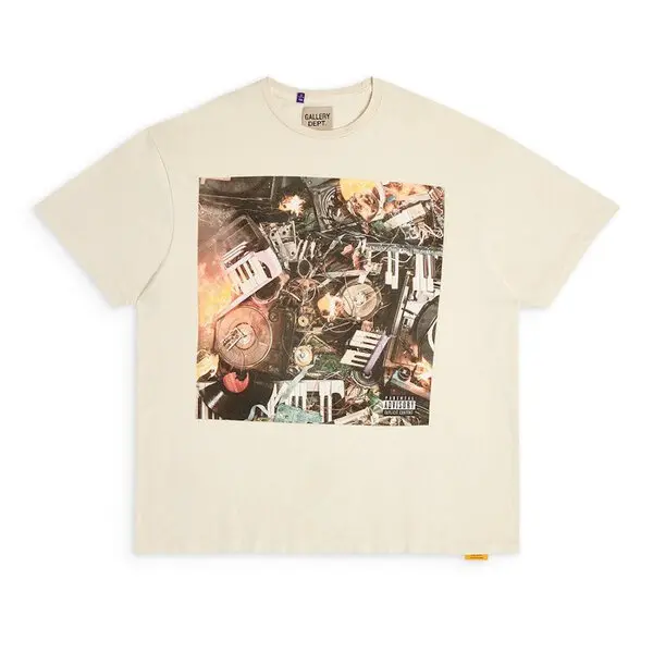 GALLERY DEPT. Misery Tee Shirt - Cream